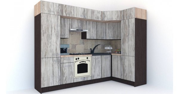 Bucatarii de colt BIG GENA NEW 150-290 | Mobila GENAROM ONLINE