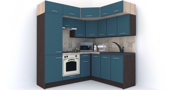 Bucatarii de colt BIG GENA NEW 180-210 | Mobila GENAROM ONLINE