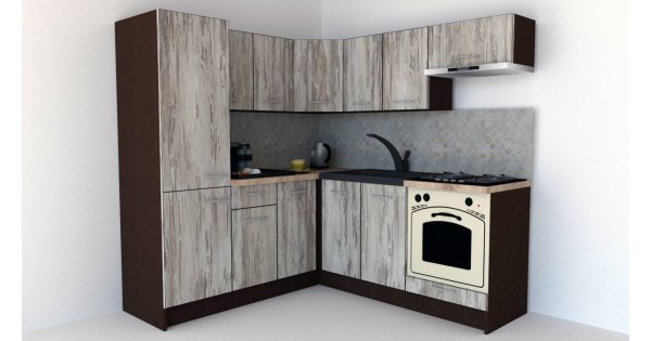 Bucatarii de colt GENA NEW 190-200 | Mobila GENAROM ONLINE